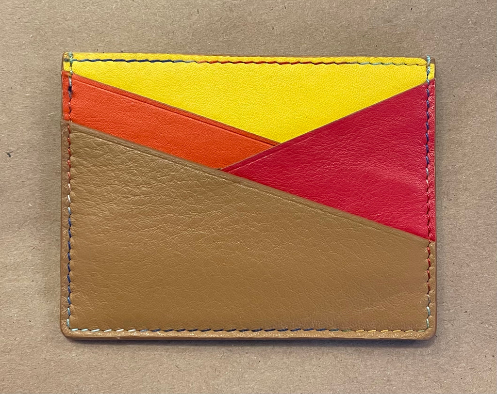 diagonal card case – Charleston Leathergoods